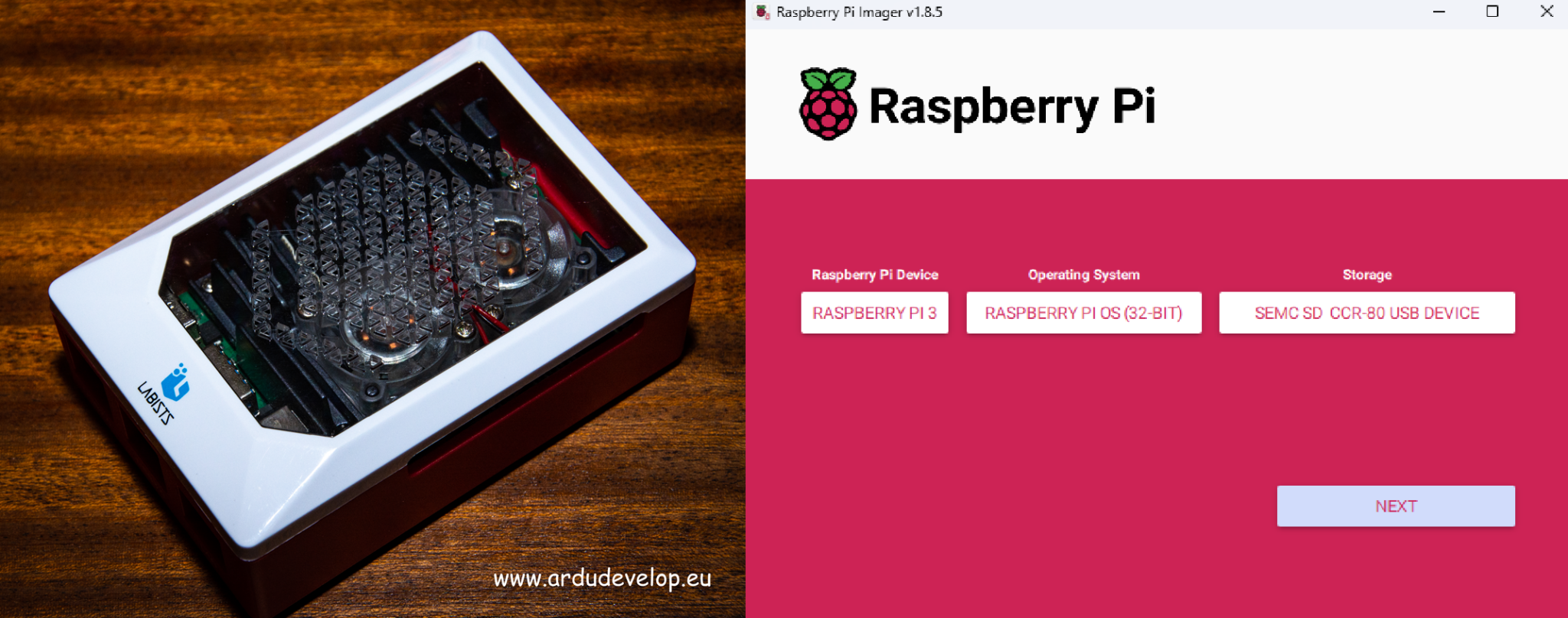 Инсталиране на OS за Raspberry Pi - Ardudevelop.eu