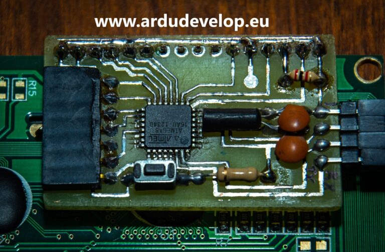 Arduino контрол на LCD 2004 чрез сериен интерфейс - Ardudevelop.eu