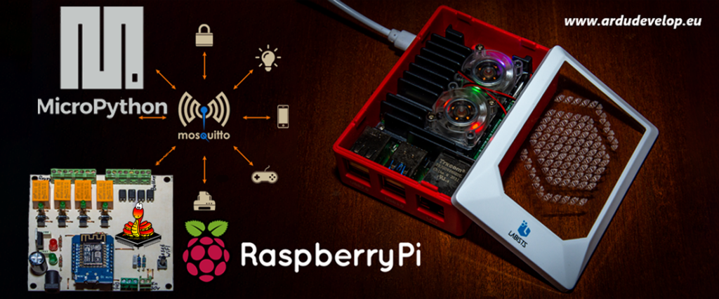 MicroPython и MQTT, управление на релета, изчитане на DHT сензор и напрежение: Компактен проект ...