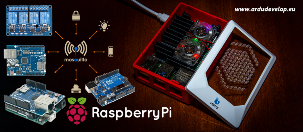 Управление на релета и сензори с Arduino и W5100 чрез MQTT - Ardudevelop.eu